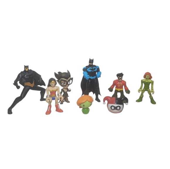 DC | Toys | Dc Imaginext Lot Of 8 Toys Characters Batman Poison Ivy ...
